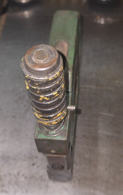 Unipunch 4AJ 1-1/4 Press Brake Punch C Frame complete with shaped punch ...