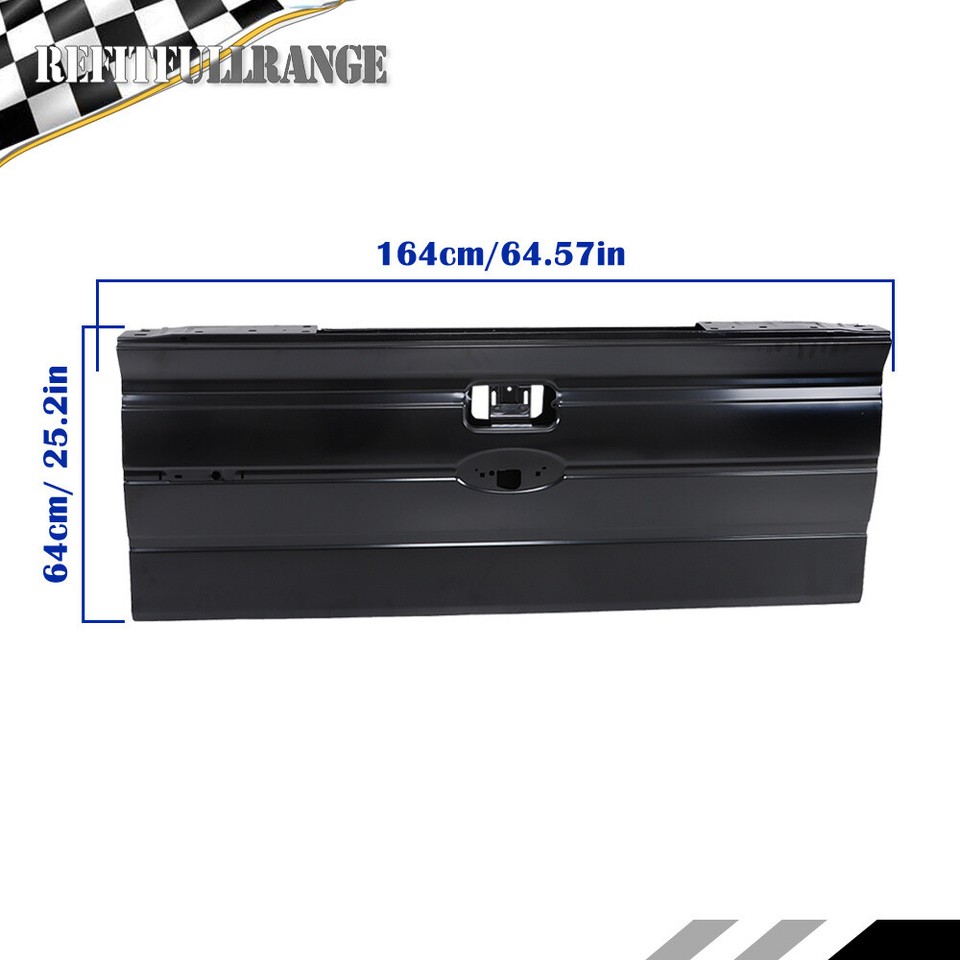 Black Primed Steel For Ford F-150 2009-2013 2014 Rear Tailgate Tail ...