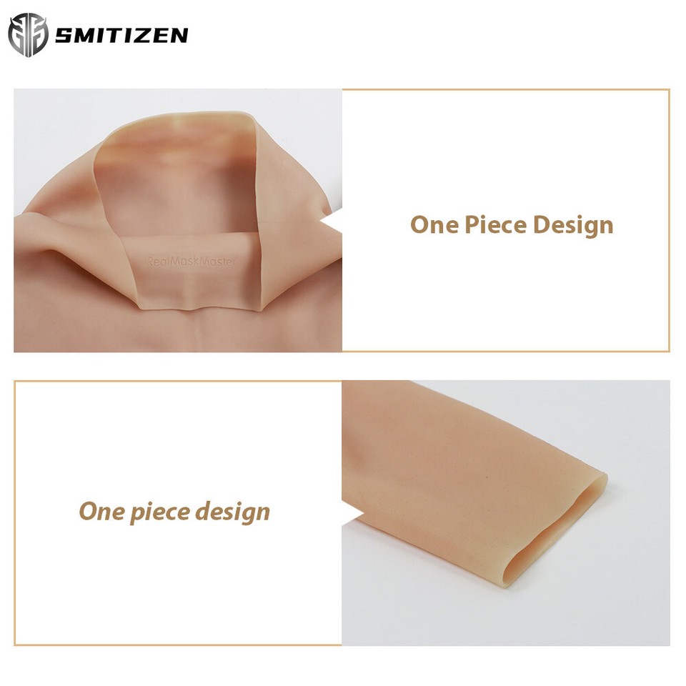 Smitizen Cosplay Costume Silicone Short Muscle Body Suit Fake Muscle ...