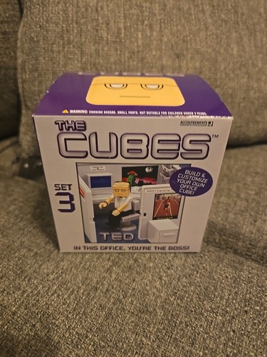 Accoutrements The Cubes Set 3 Ted Office Cubicle Series Figure Playset ...
