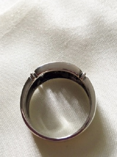 STERLING SILVER USAF AIR FORCE MILITARY US RING BAND SIZE 13 NEW MEN'S ...