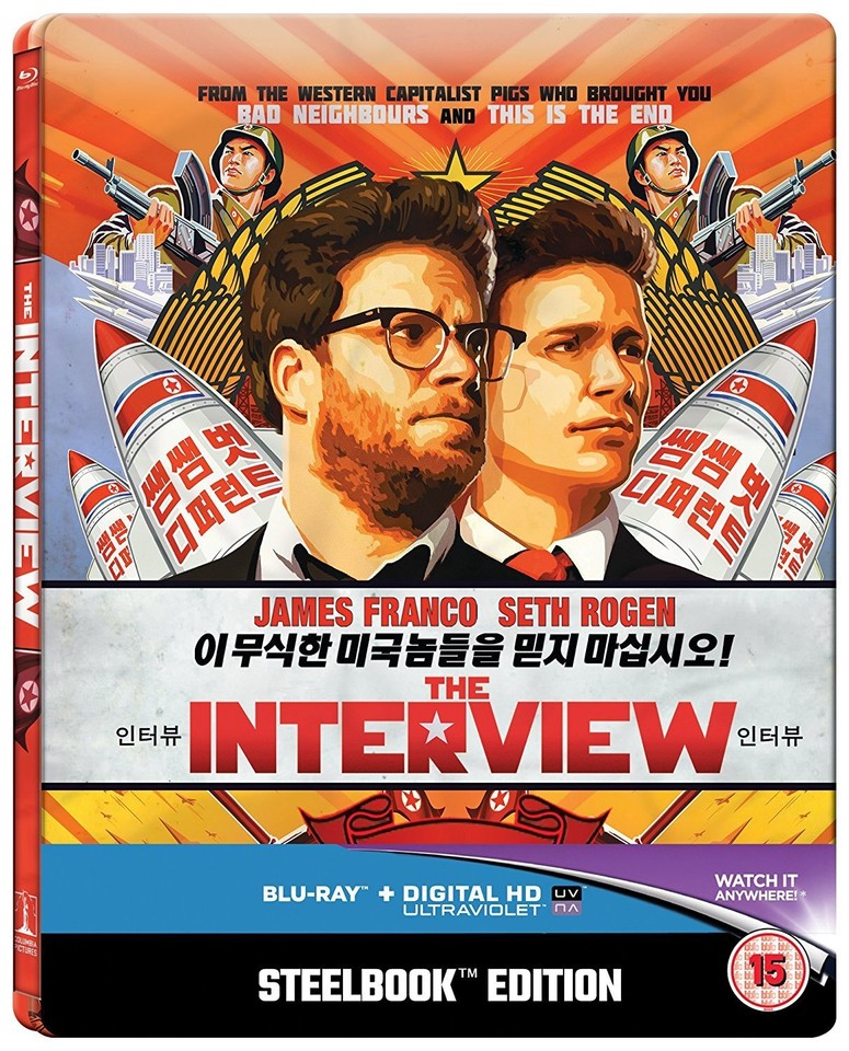 The Interview (Limited Edition Steelbook) (Blu-ray) Seth Rogen (UK IMPORT) | eBay