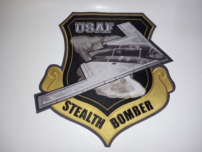 USAF Stealth Bomber Large Embroidered Patch | eBay