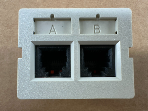 Siemon Dual Port Double CAT5E Coupler RJ45 Data Jack | eBay