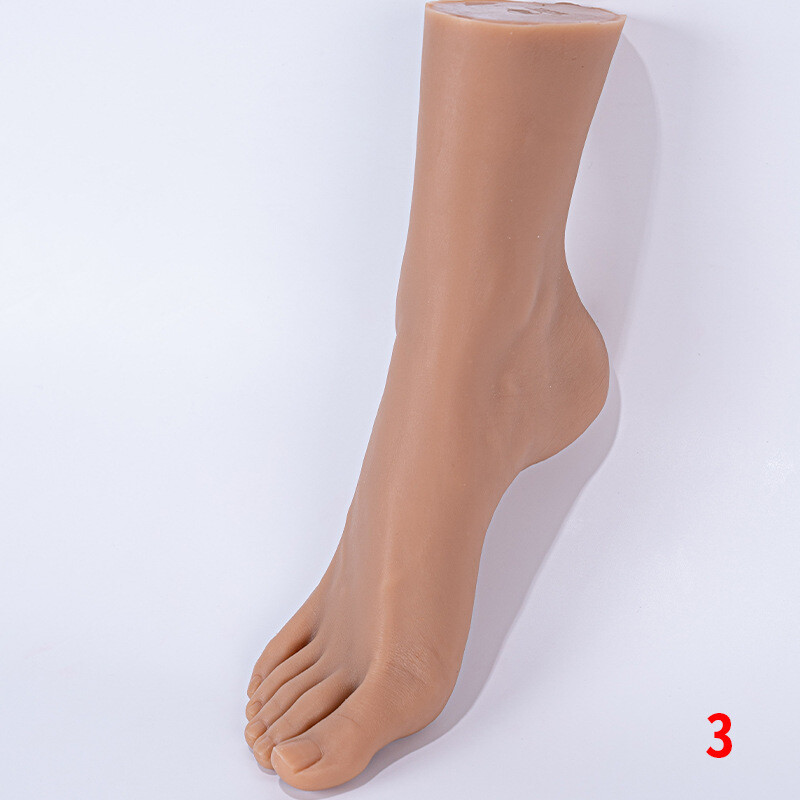 Silicone Foot Six Colors Of Silicone Feet Toes Can Be Fixed Display ...