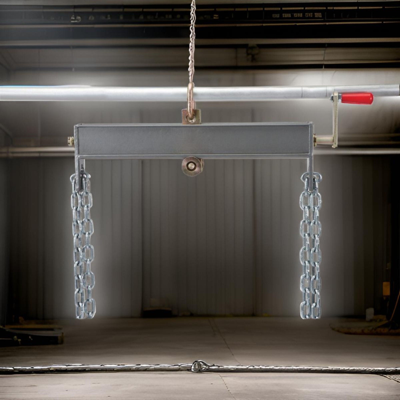 Heavy Duty Engine Hoist Leveler Cherry Picker Shop Crane Load Lift Tool ...