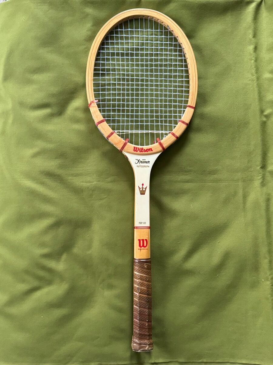 EXCELENTE RAQUETE DE TÊNIS VINTAGE ANOS 80 4 1/2 WILSON JACK EXCELENTE RAQUETE DE TÊNIS VINTAGE ANOS 80 4 1/2 WILSON JACK