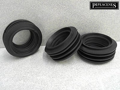 3 x Toilet Flush Pipe Seal Rubber Flush Cone for 38mm or 40mm Flush ...