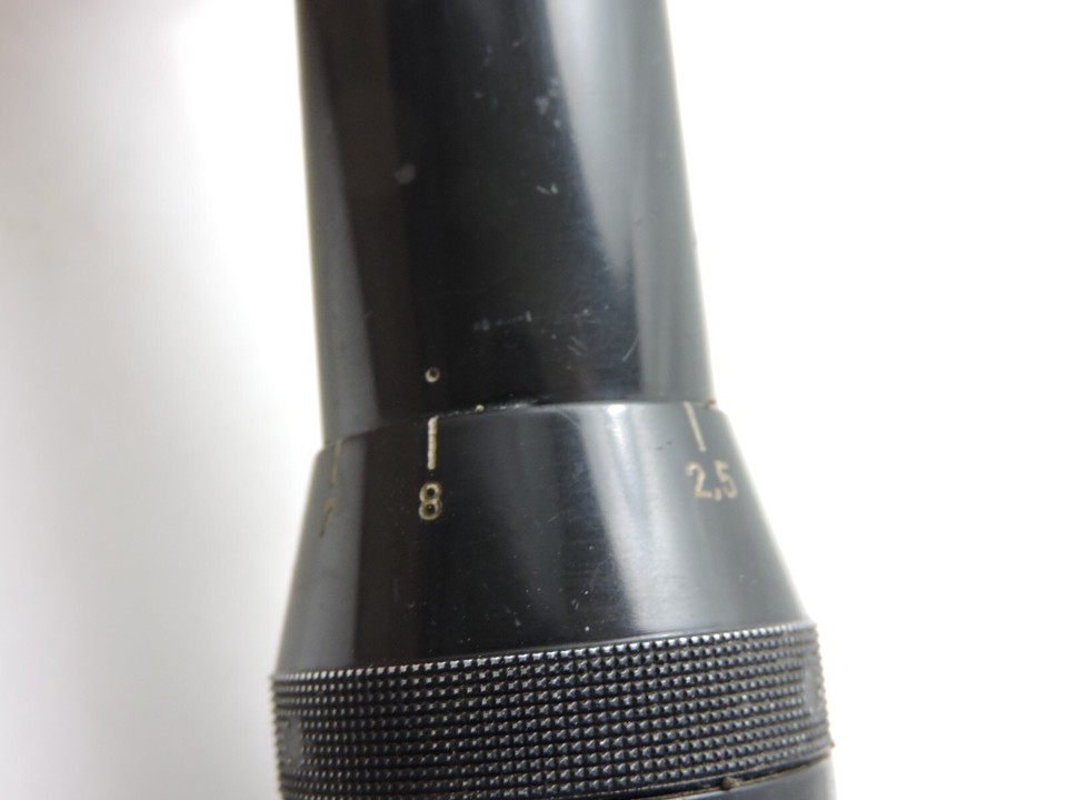 Vintage Hubertus Super Variable 2.5-8 Scope Made In Germany- Schmidt ...