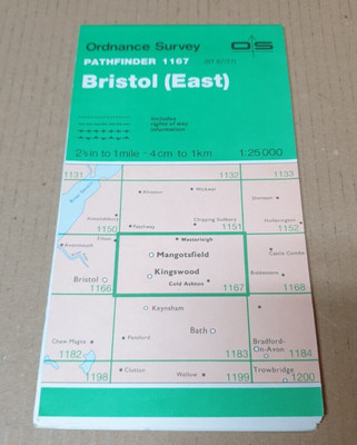 CHOOSE MANY AVAILABLE OS Pathfinder Ordnance Survey Map / Sheet 1:25000 ...