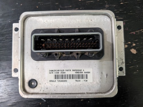 2002-2005 Dodge Ram 1500 / 2500 / 3500 OEM Front Control Module FCM ...
