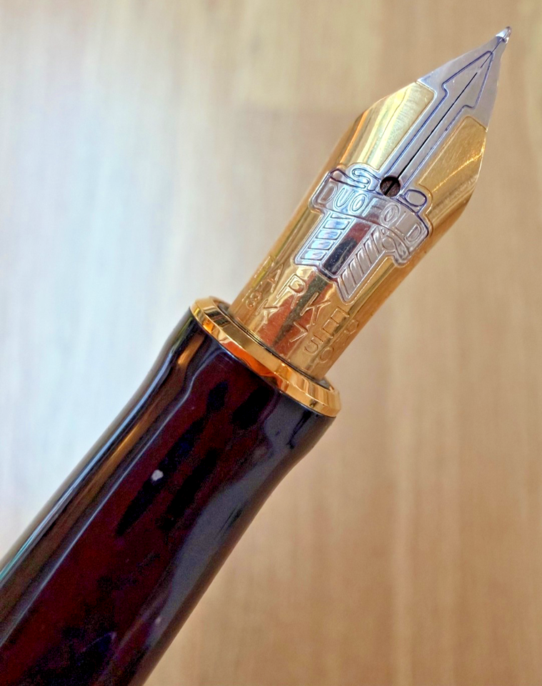 Parker Duofold Prototype Fountain Pen - Silver | eBay UK
