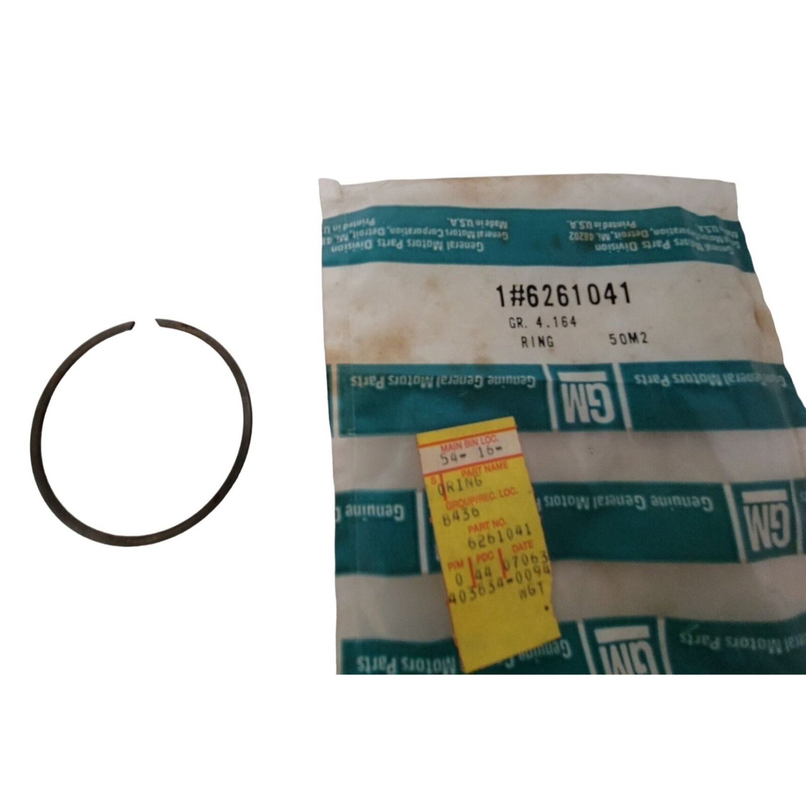 GM- General Motors RING Part 1#6261041- New Old stock | eBay
