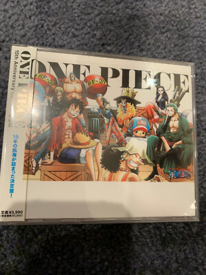 ONE PIECE 15th Anniversary BEST ALBUM Limited soundtrack 3 CD Japan ...