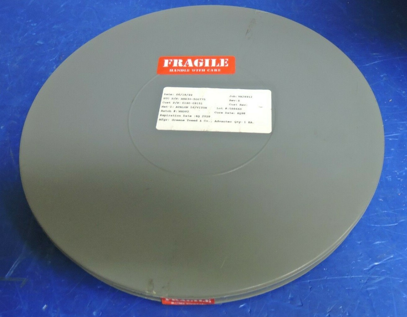 Applied Materials 0190-09151 Hybrid Seal ASSY Heater Window for sale ...