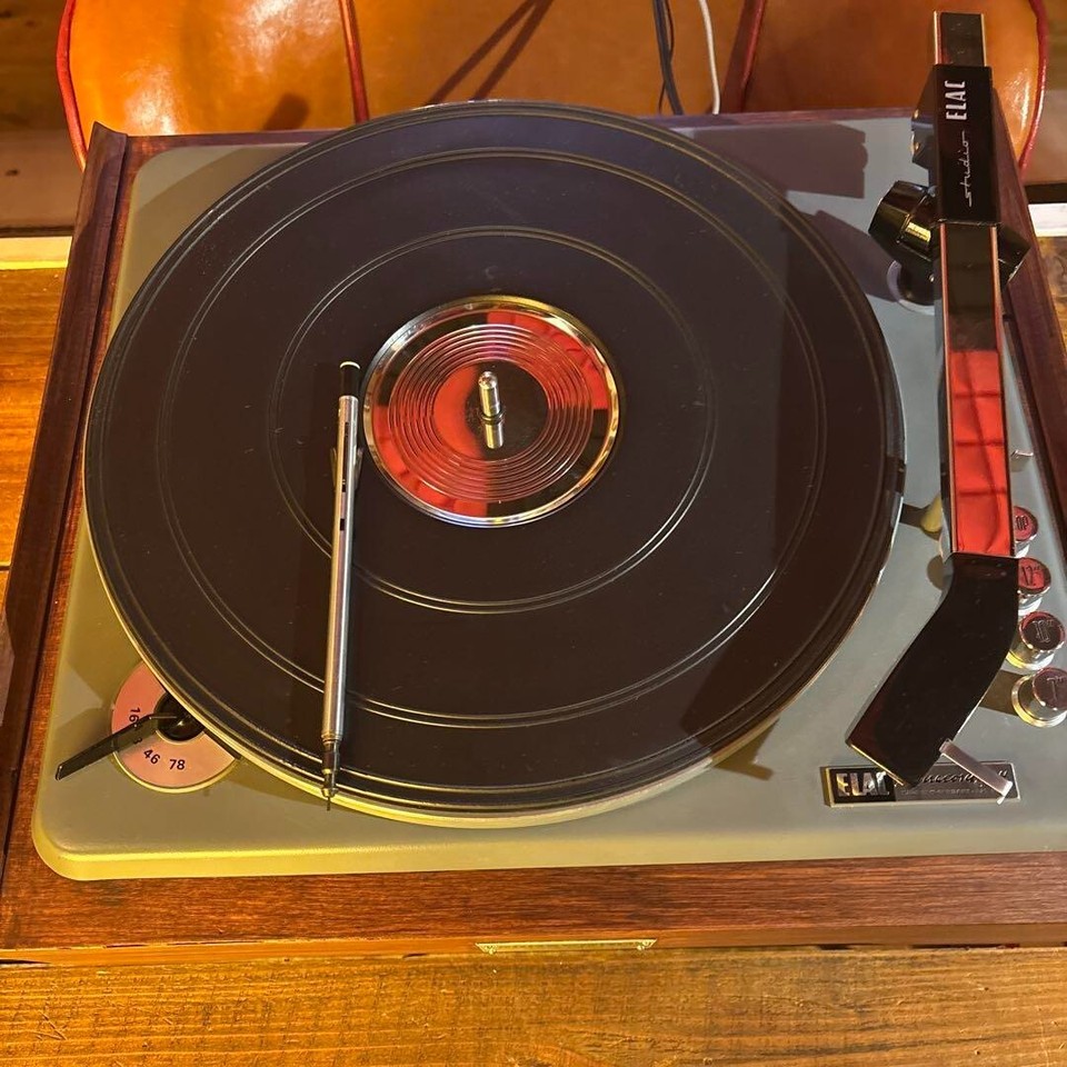 ELAC 10H Miracord automatic turntable include MST1 cartridge 1960s ...