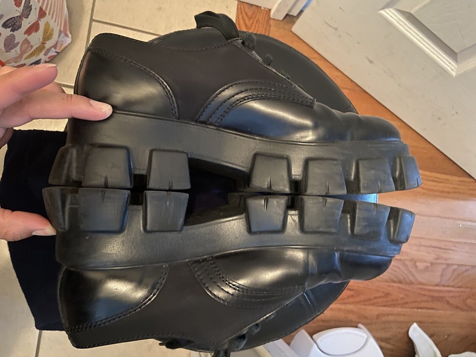 mens prada derby Monolith shoes | eBay