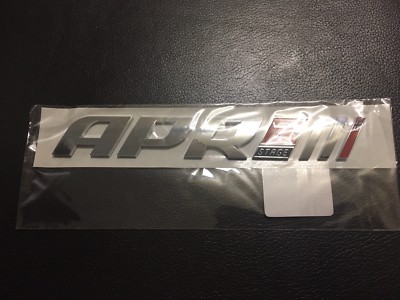 APR II 2+ 1+ Chrome Badge Emblem Logo Decal For Audi RS A3 A4 A5 VW ...