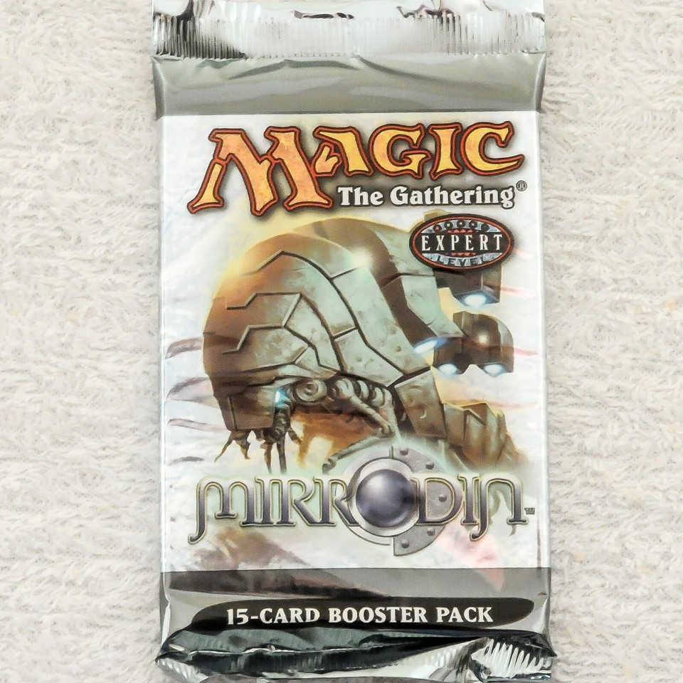 MTG: MIRRODIN Sealed Booster Pack from Box - Magic - Mirrodin Block ...