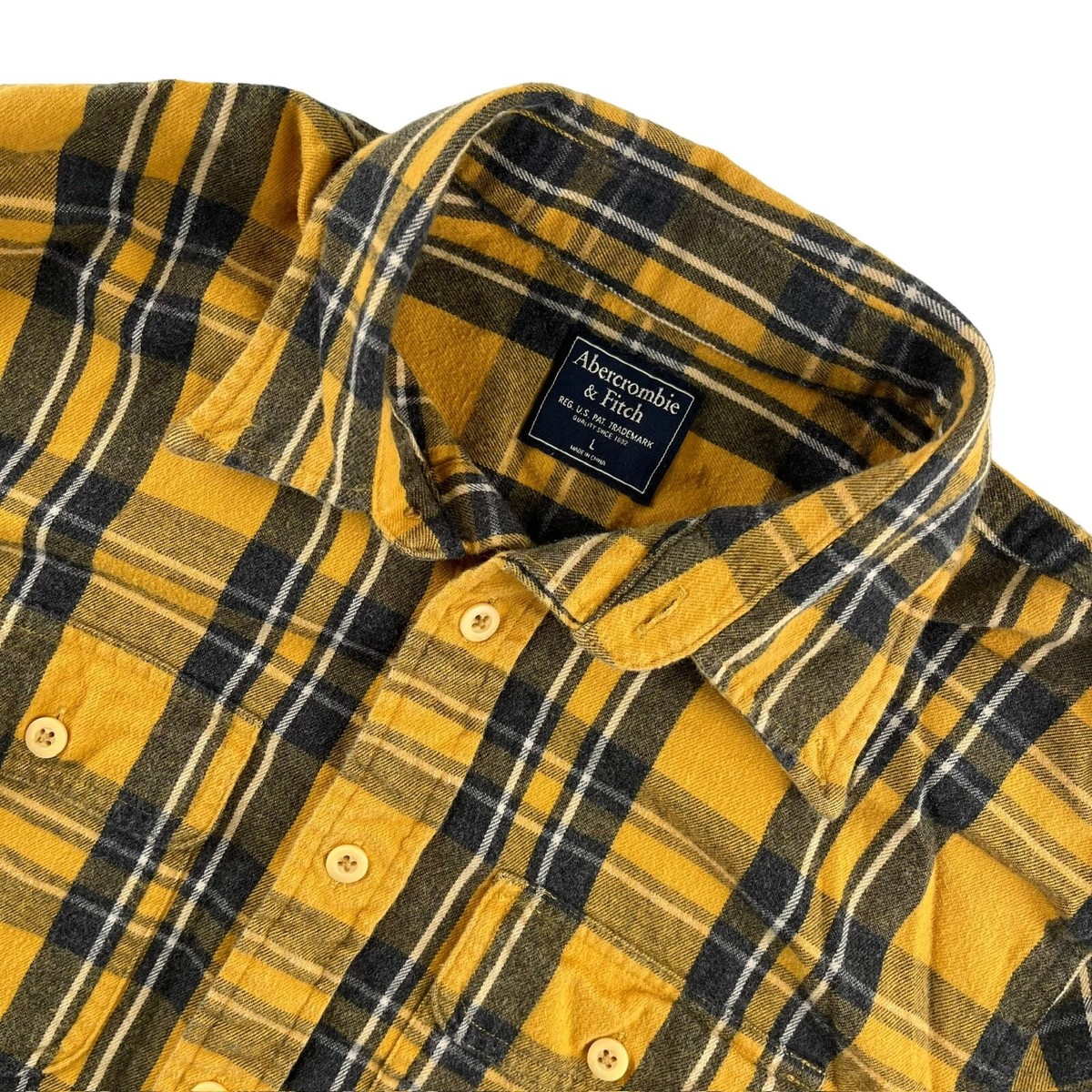 Yellow And Blue Flannel