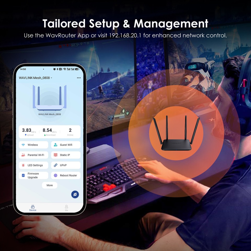 Wi-Fi 7/AX6000/4G Routers w/Mesh, VPN, 2.5G Ports, 1500-2150 Sq.Ft ...