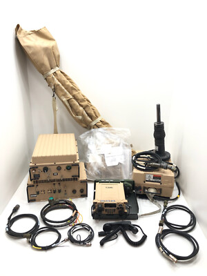 Harris Falcon III Tactical Radio Set w Power Amp, Pre/Post Selector ...