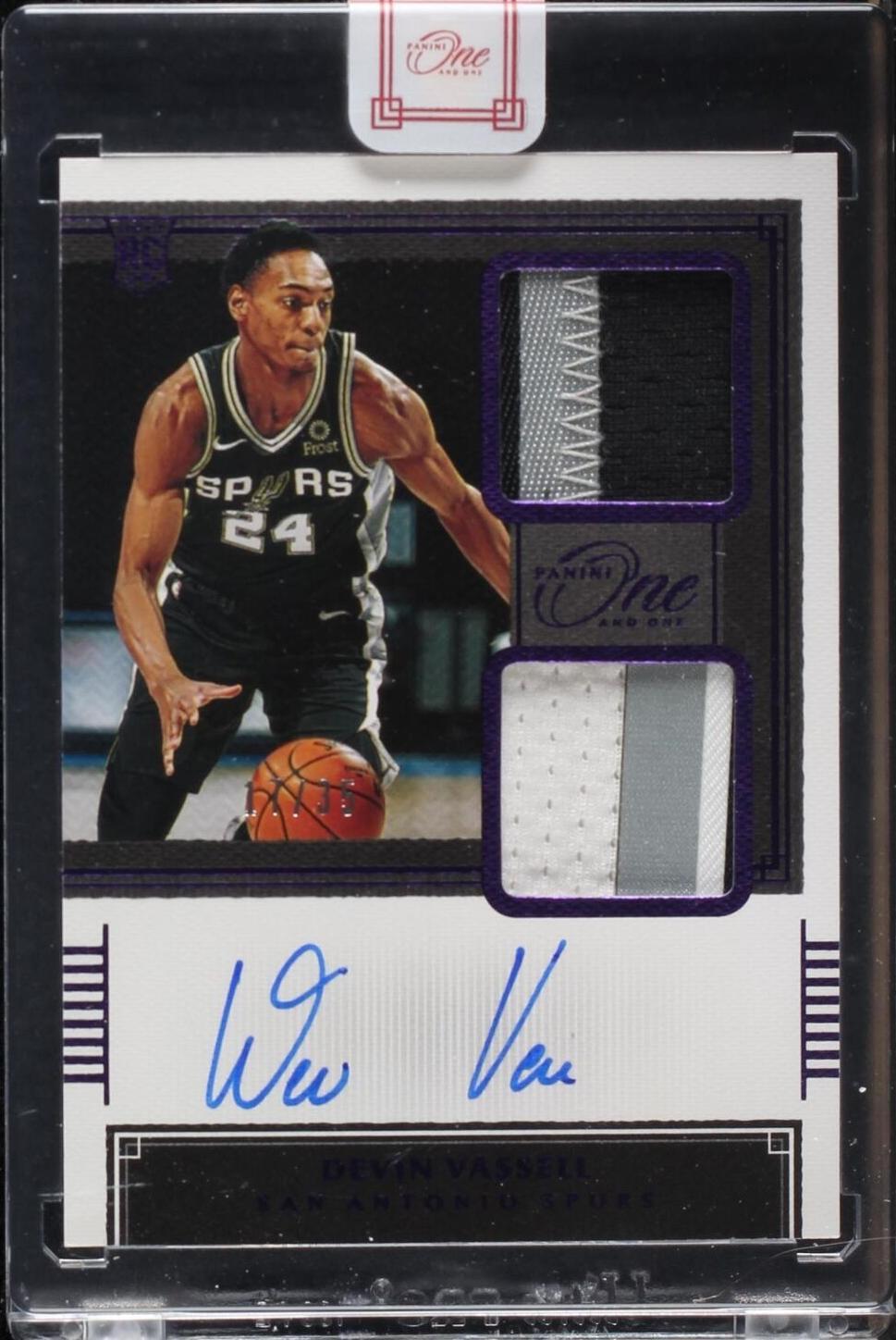 2020-21 Panini One and One - Rookie Dual Jersey Autographs Devin ...