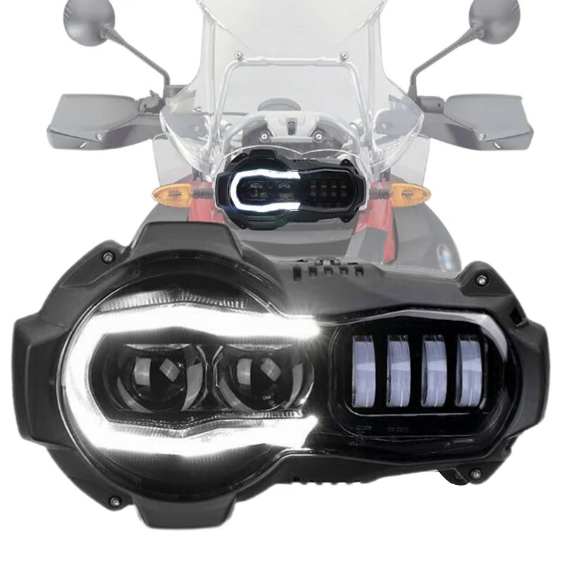 LED Headlight Assembly For BMW R1200GS Adventure 2006-2013 BMW R1200GS ...