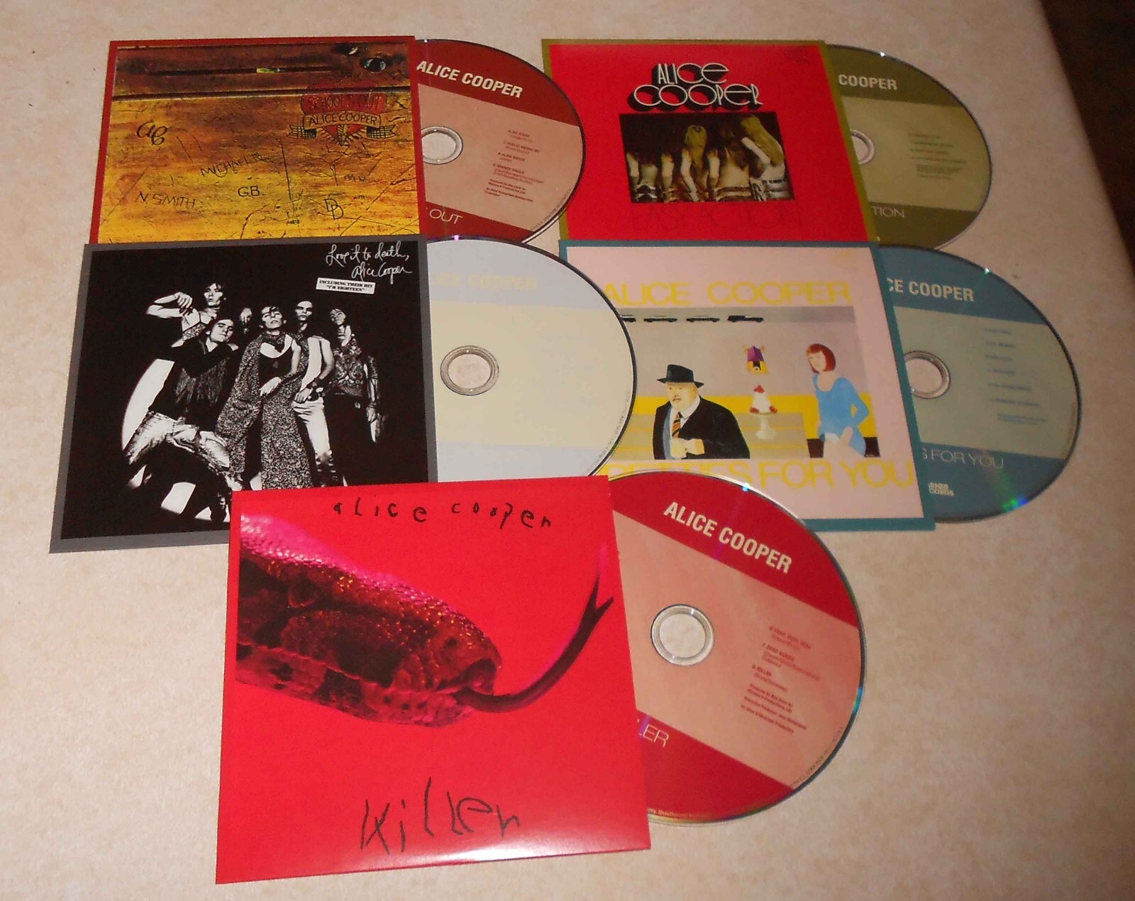 Alice Cooper Original Album Series 5 CD Box Set | eBay