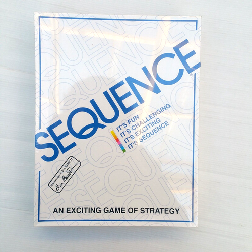 Sequence - Strategy Board Family Game Brand new Sealed | eBay