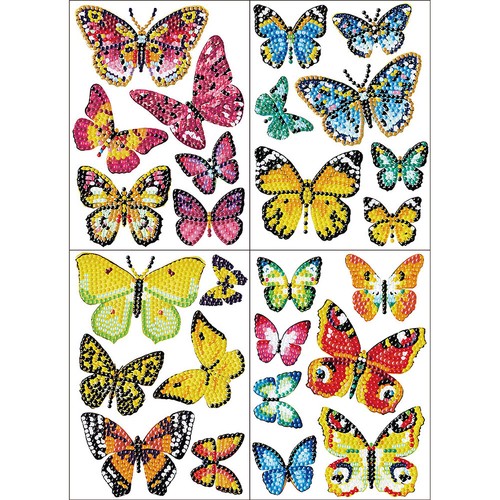 26PCS Diamond Mosaic Stickers Mosaic Sticker for Kids (Colourful ...