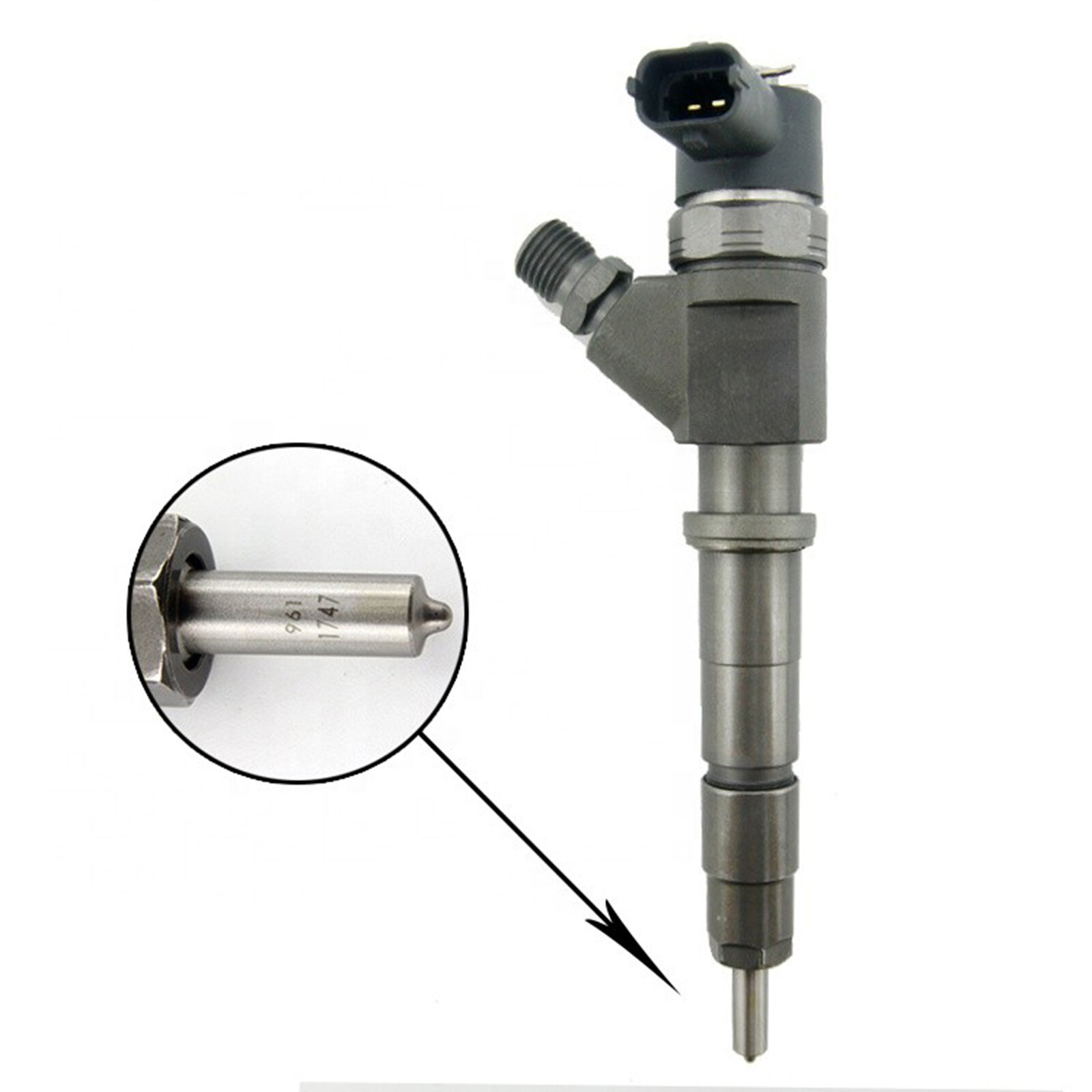 4X 0445120126 Common Rail Injector For Mitsubishi D04FR Kobelco SK140-8 ...