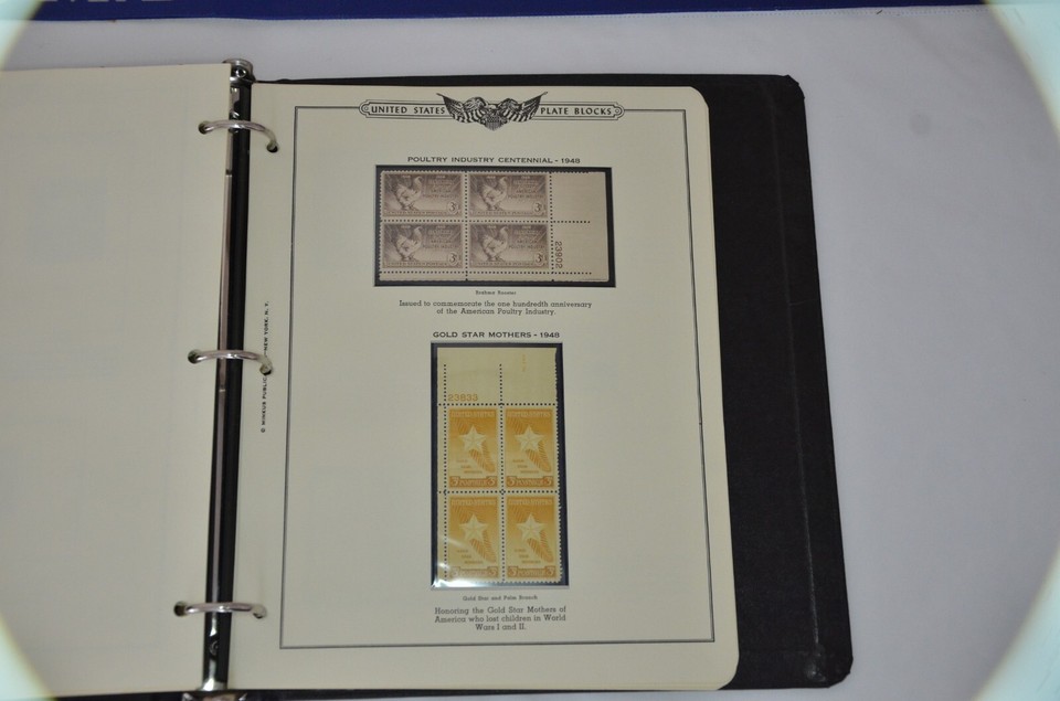 US PLATE BLOCK ALBUM Vol II 1938-1950 MNH | eBay