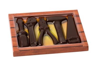 Milk Chocolate Figurines Screwdriver Pincer Hammer Novelty Perfect Gift ...