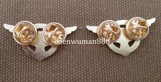 PAIR STRATEGIC SCIENTIFIC LAPEL SSR PIN CAPTAIN AMERICA AGENT CARTER ...