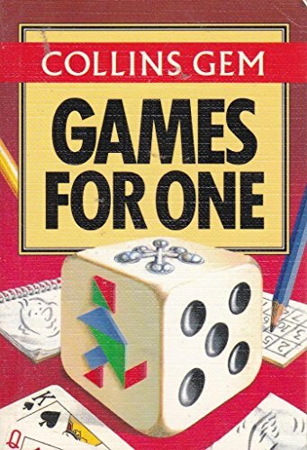 Collins Gem Games for One (Collins Gems) Paperback Book The Fast Free ...