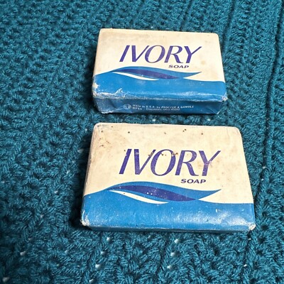 Vintage Ivory Soap Bars 2.5 Oz Unopened 1970s Or 80s 2 Bars In This Set ...