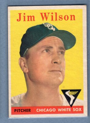 1958 Topps #163 Jim Wilson VG-EX GO387 | eBay
