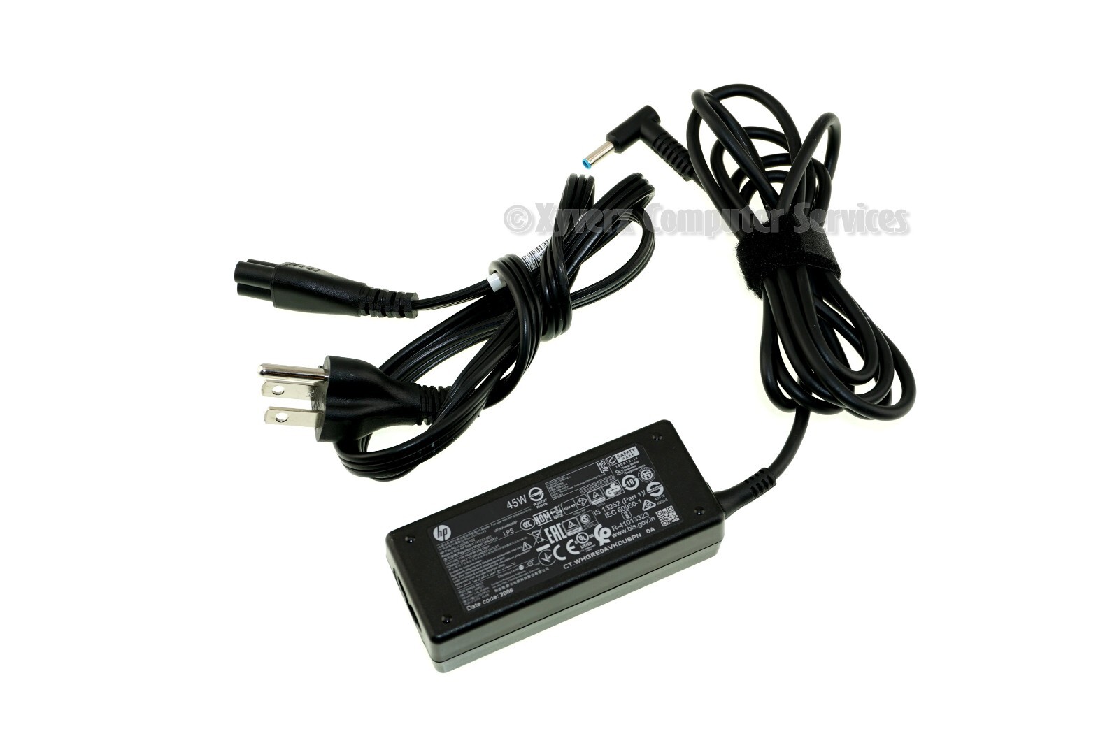 741727-001 TPN-CA14 GENUINE HP AC ADAPTER W CABLE 45W 14-FQ 14-FQ0030NR ...