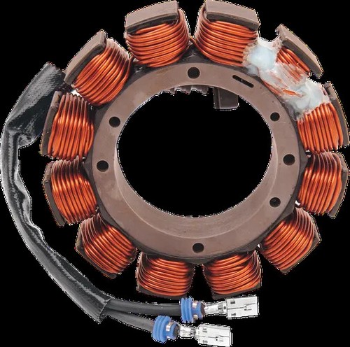 DS Uncoated Alternator Stator Generator 45 Amps Harley Road King Custom ...