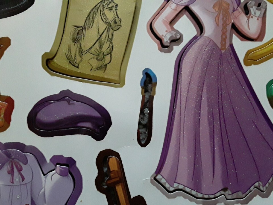 Disney Book Lot Let It Go Play-a-Song Tangled Activity Book Frozen ...