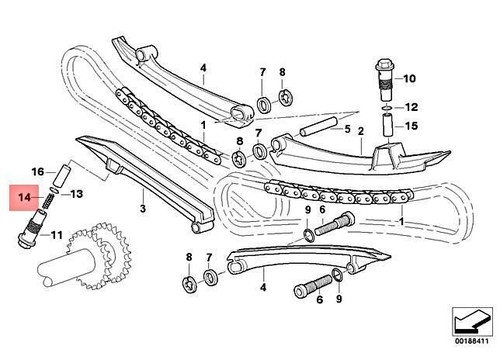 Genuine BMW 259 59C A61 A67 K25 K26 K27 K28 K29 K30 R21 R22 Spring ...