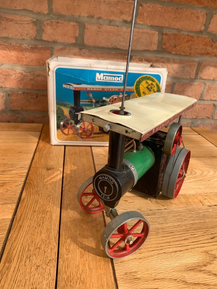 Boxed VINTAGE MAMOD LIVE STEAM TRACTION ENGINE T.E.1a. ORIGINAL BOX ...
