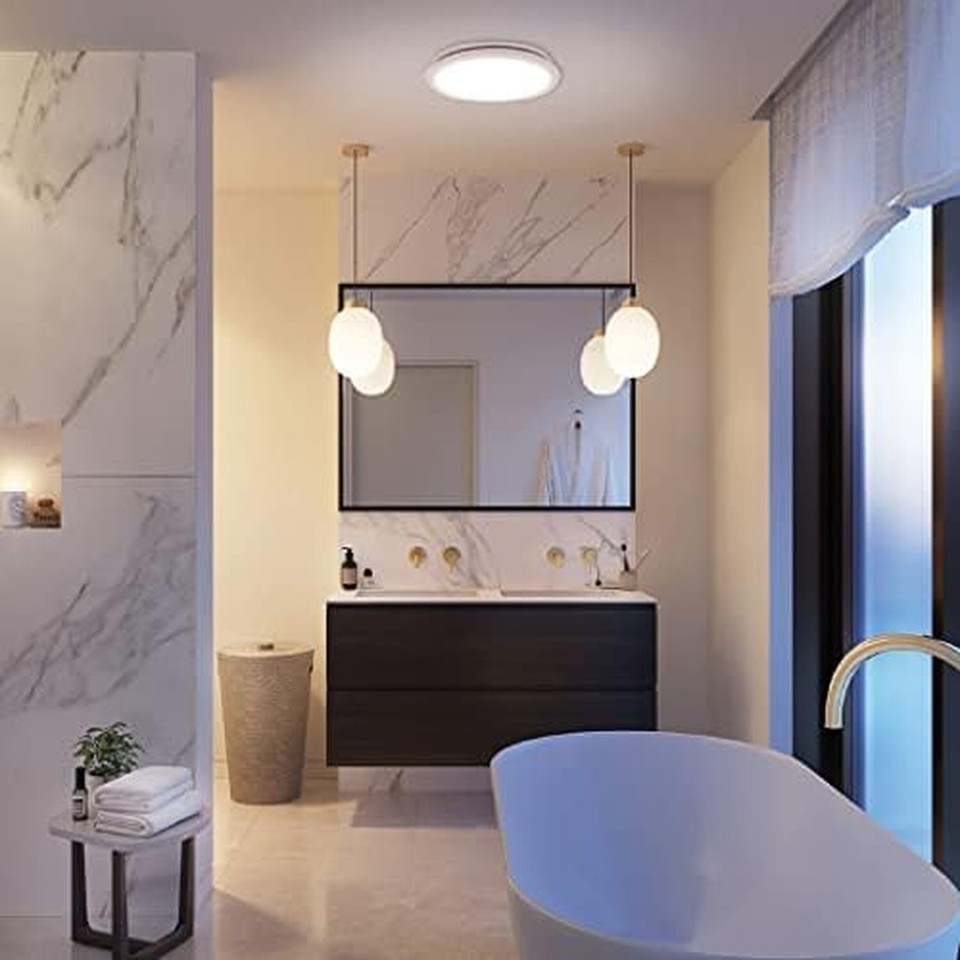 Homewerks 7141-50 Bathroom Fan Integrated LED Light Ceiling Mount Exhaust Ven... 820633940906| eBay