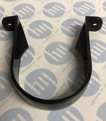 68mm Drain Pipe Down Pipe Rainwater Clip Black | eBay UK