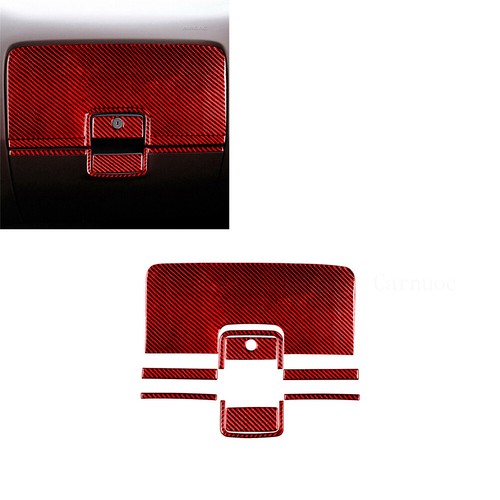 Full kits Red Carbon Fiber Sticker Trim For GMC SIERRA 2014-18 | eBay