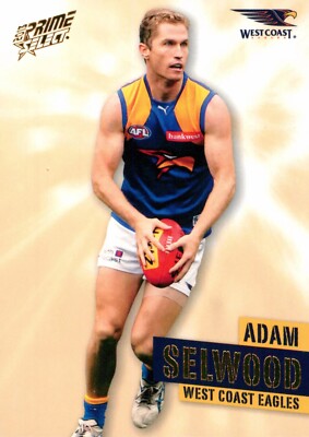 2013 WEST COAST EAGLES AFL Card ADAM SELWOOD | eBay Australia