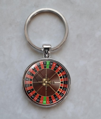 Roulette Wheel Game Gambling Betting Vice Keychain | eBay