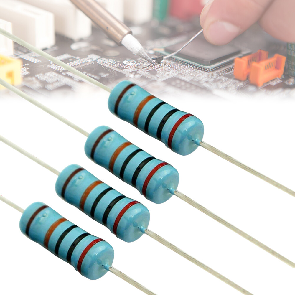 1 W Metal Film Fixed Resistor Kit 1% Precision Resistance Set 0.33R - 2 ...