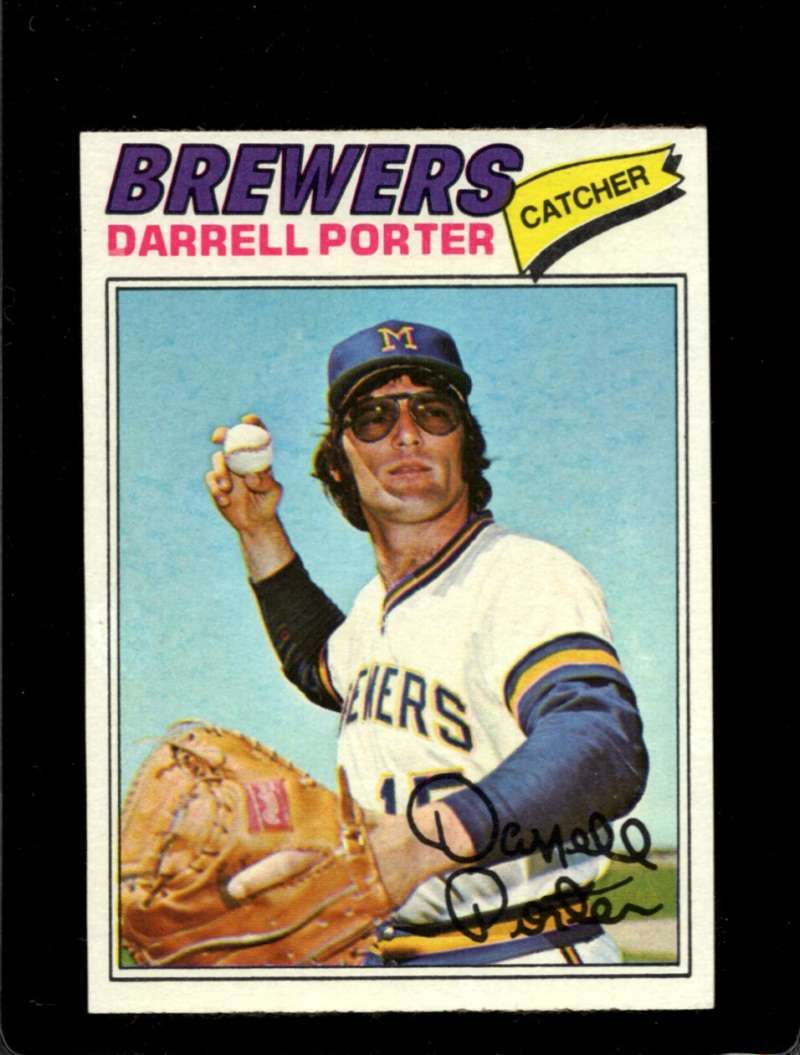 1977 Topps #214 Darrell Porter NM Near Mint Brewers | eBay